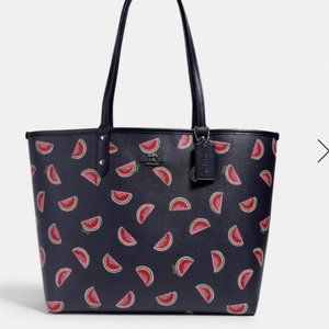 Coach | Bags | Nwt Coach Watermelon Reversible Tote | Poshmark